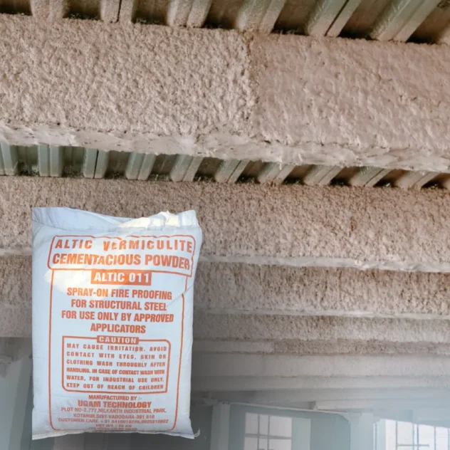 ALTIC 011 Vermiculite Fireproof Coating for Structure, Metal & Wall