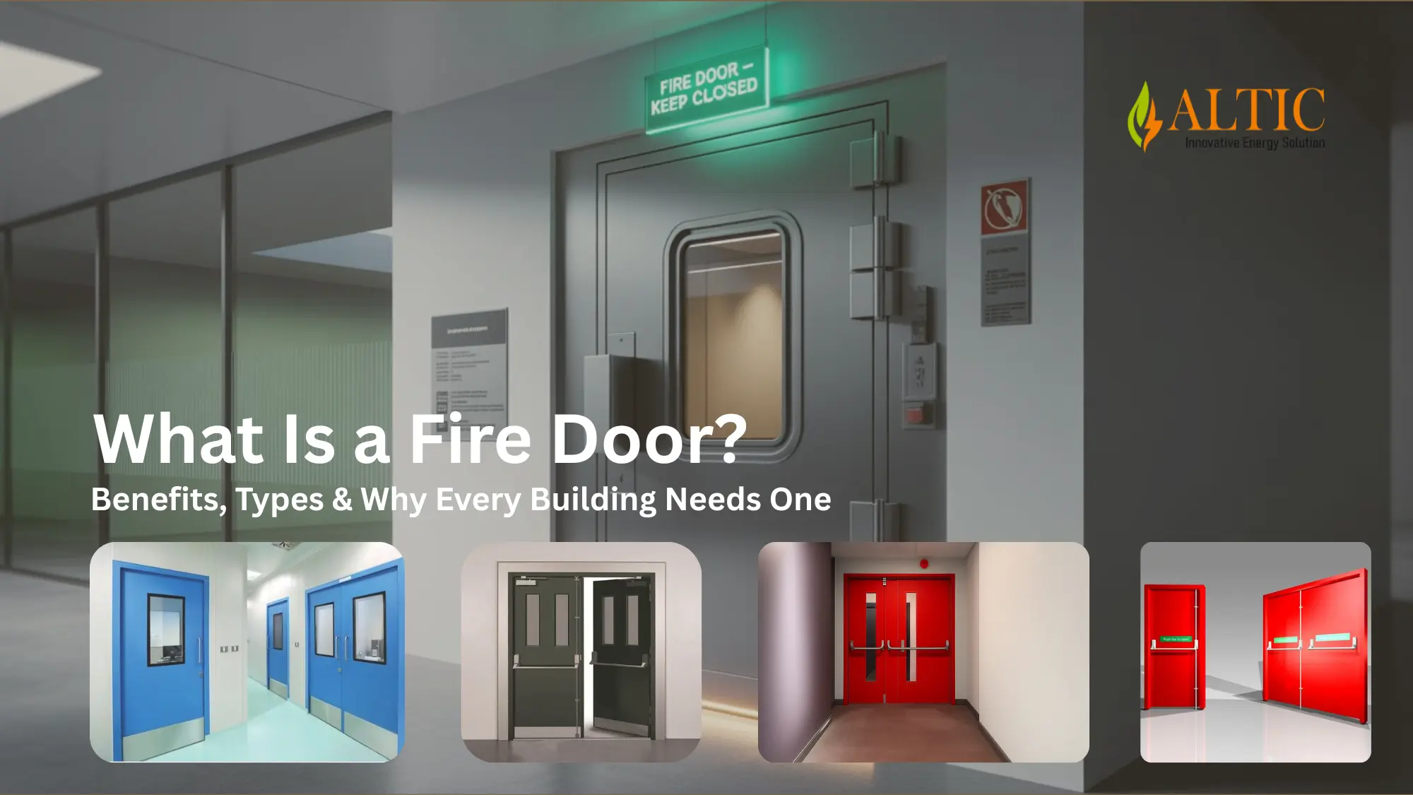 What Is a Fire Door? Benefits, Types & Why Every Building Need